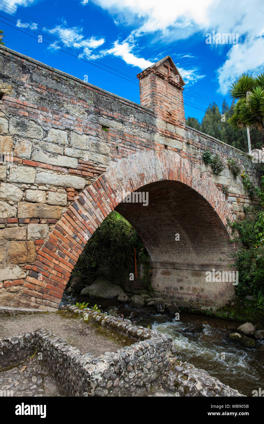 The Royal Bridge of Calicanto at the beautiful small town of Mongui in ...