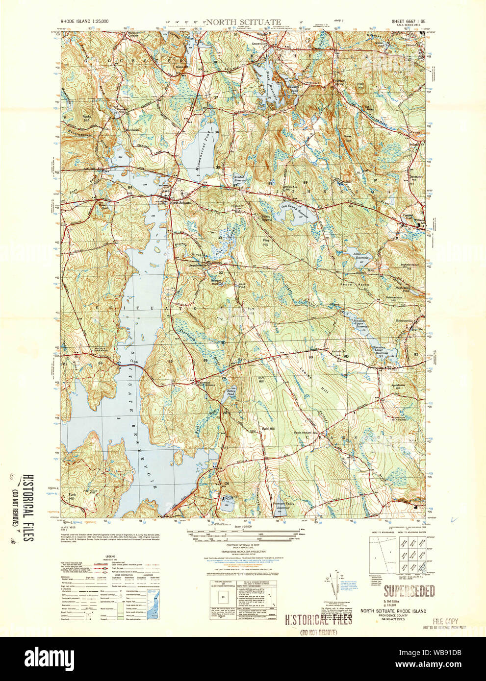 Map of scituate hi-res stock photography and images - Alamy