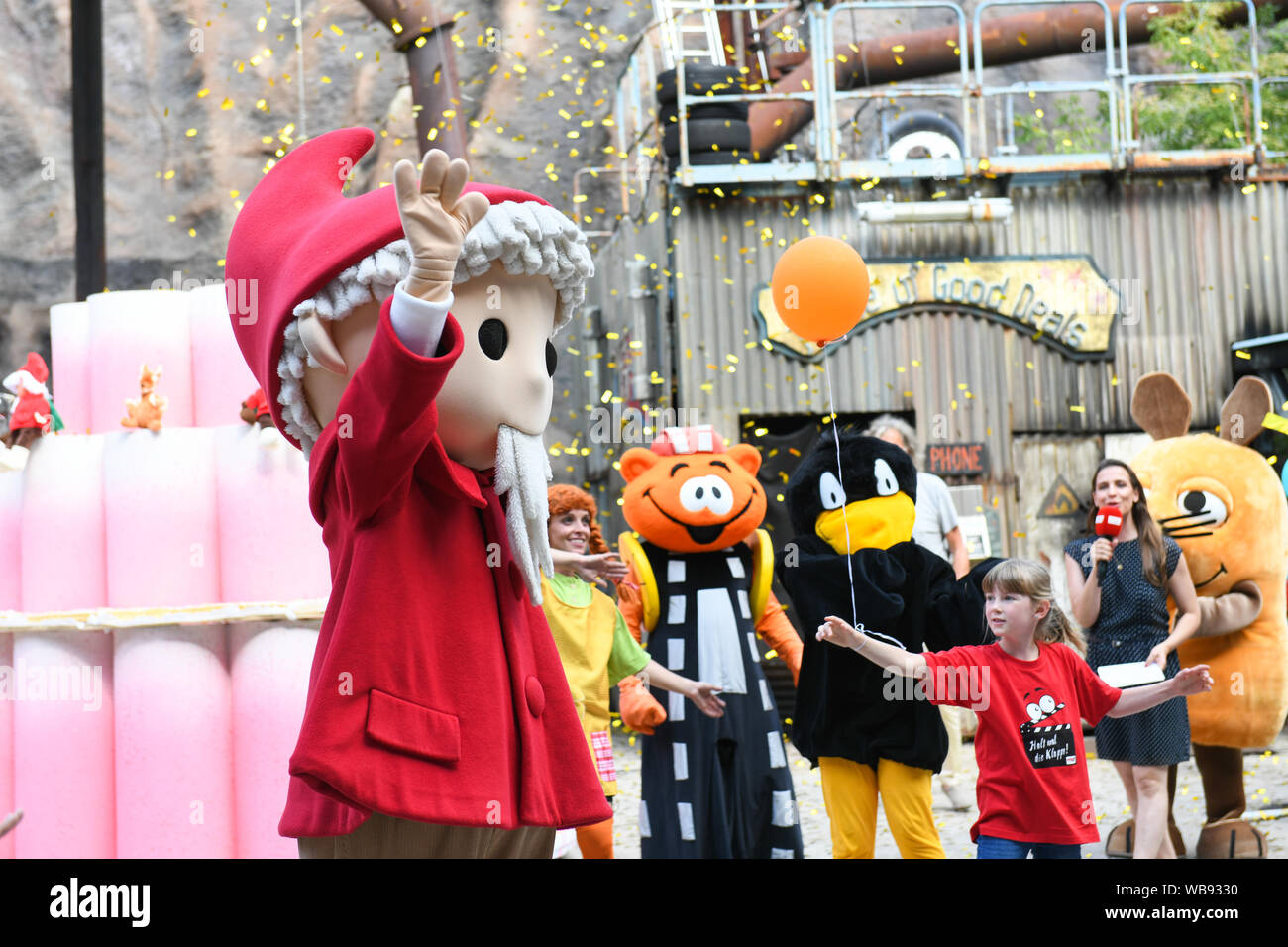 24 August 2019, Germany (German), Potsdam: A Sandman stands in the ...