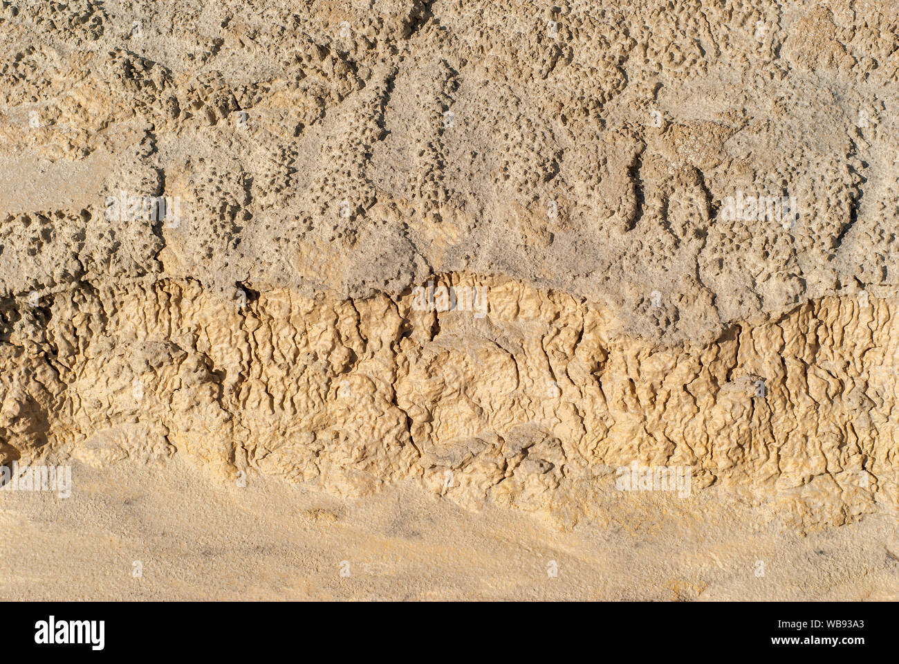 background - a fragment of a dried clay channel of a water stream Stock ...