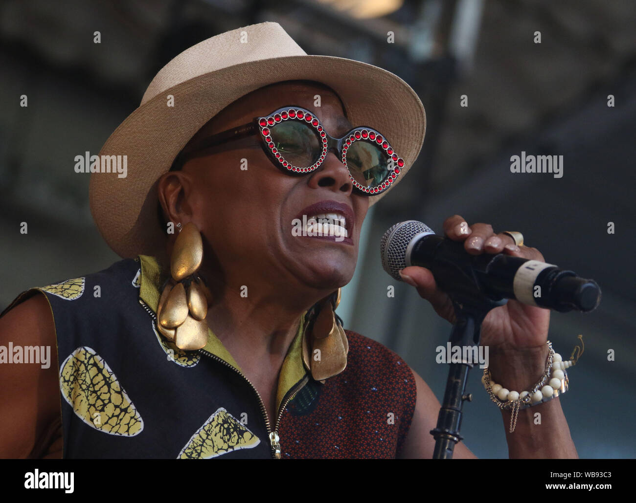 August 24, 2019, New York City, New York, USA: Singer DEE DEE ...