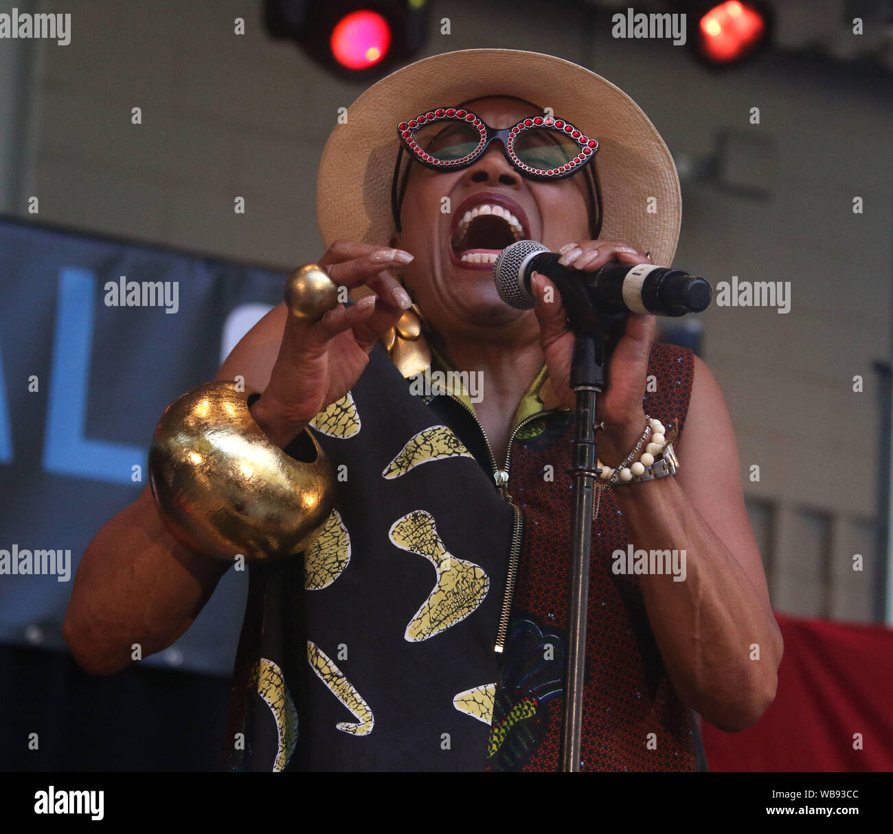 August 24, 2019, New York City, New York, USA: Singer DEE DEE ...