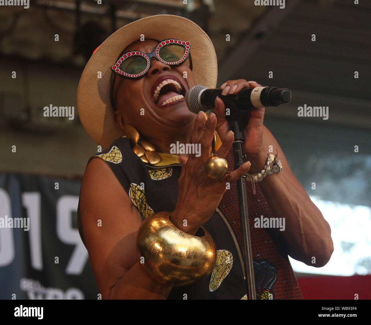 August 24, 2019, New York City, New York, USA: Singer DEE DEE ...