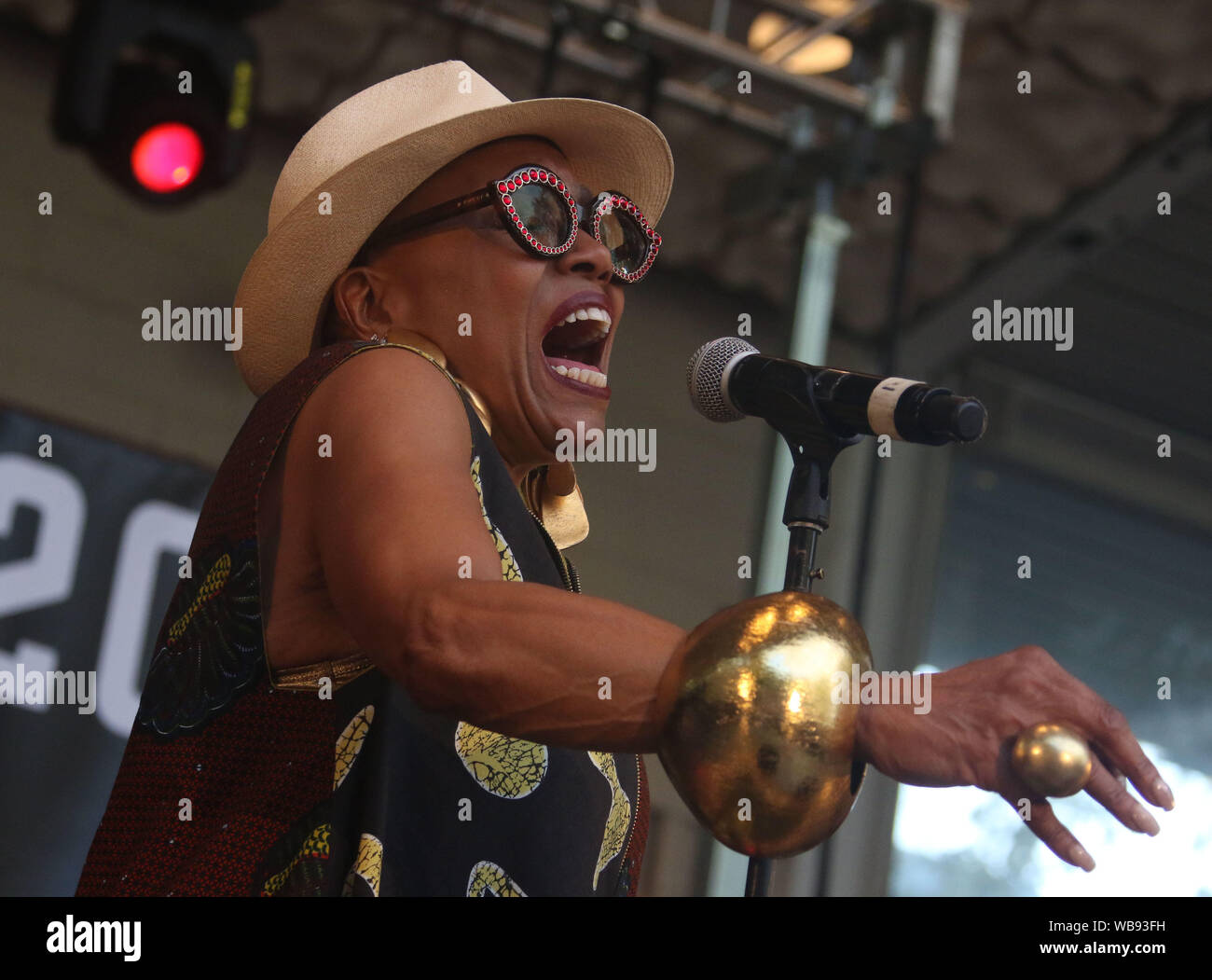 August 24, 2019, New York City, New York, USA: Singer DEE DEE ...