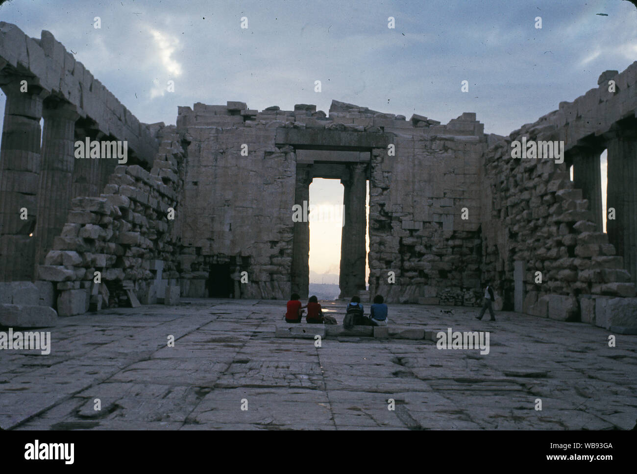 Interior athens parthenon hi-res stock photography and images - Alamy