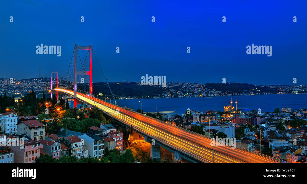 Bosphorus Bridge in Istanbul Stock Photo - Alamy