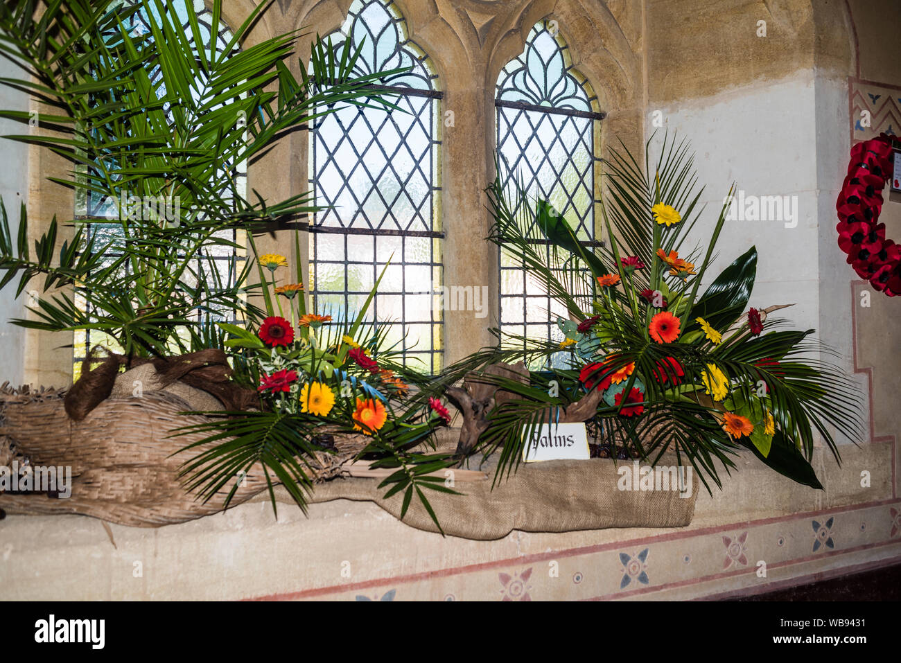 Colaton Raleigh Flower Festival. "Farms Stock Photo - Alamy