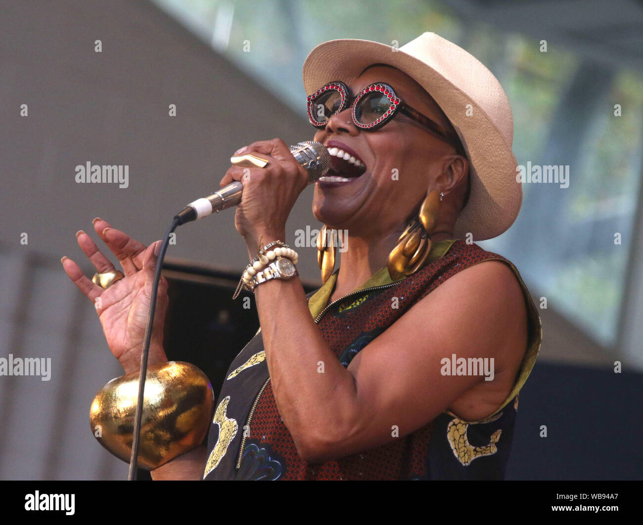 August 24, 2019, New York City, New York, USA: Singer DEE DEE ...