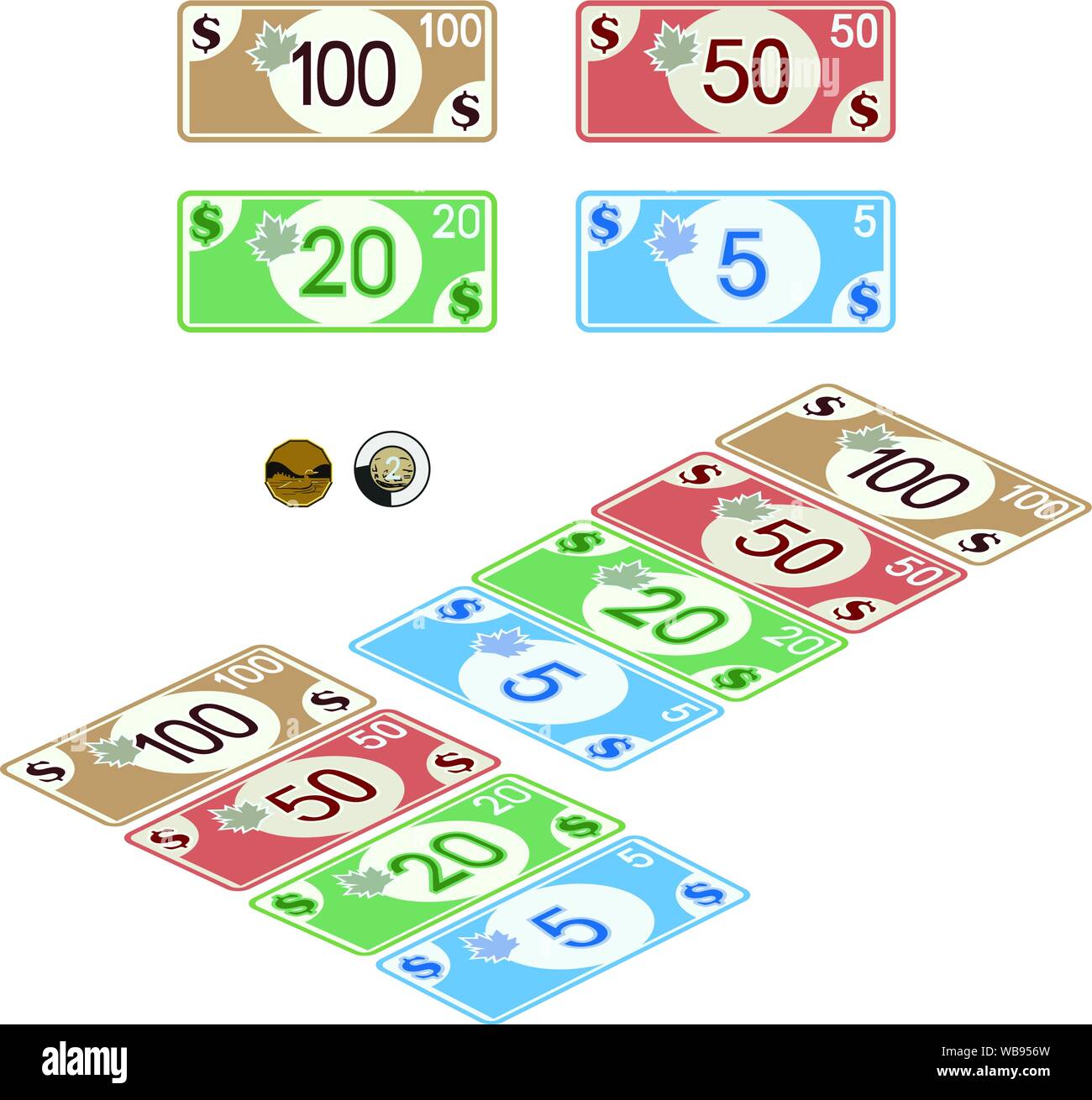 100 dollar bill Stock Vector Images - Alamy