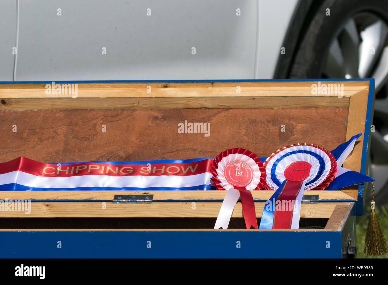 Chipping Agricultural Society 2019 in the Forest of Bowland, UK. Animal ...