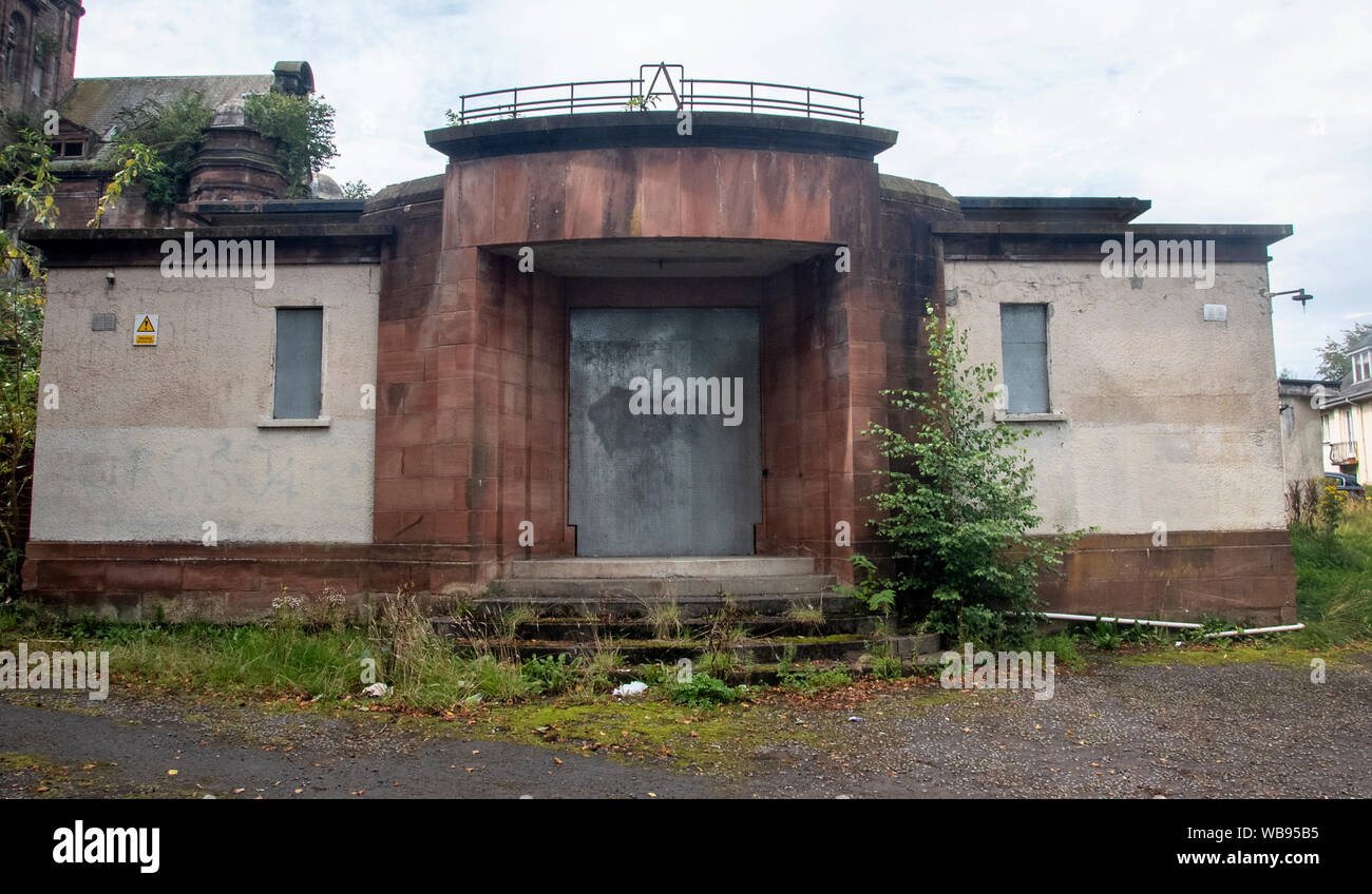 Old british hospital ruins hi-res stock photography and images - Alamy