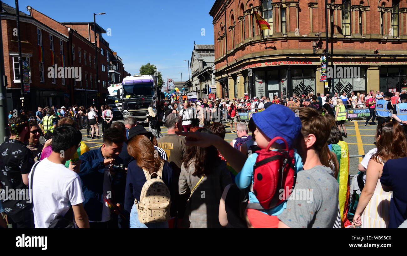 Manchester Pride Parade Stock Photo - Alamy