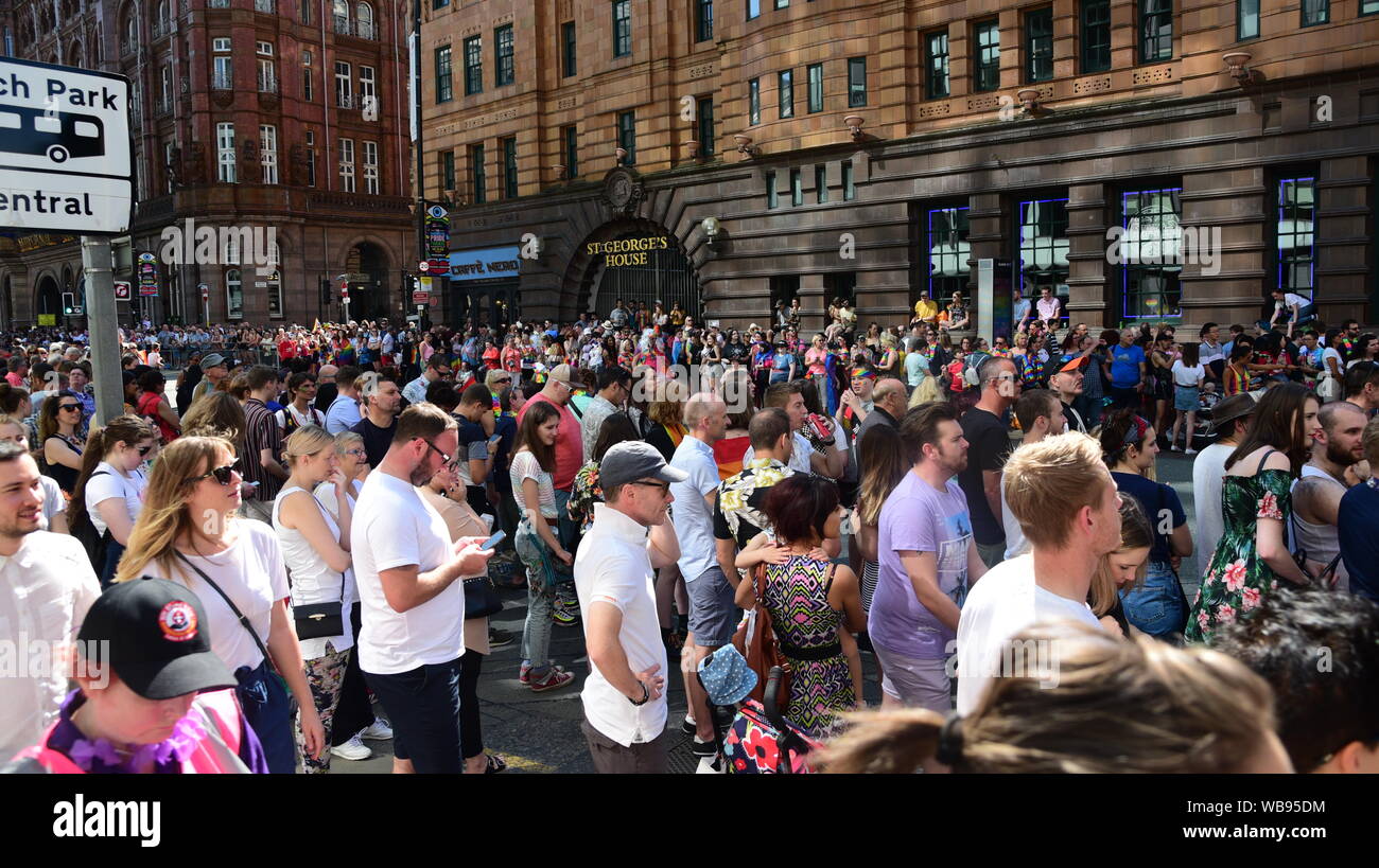 Manchester Pride Parade Stock Photo - Alamy