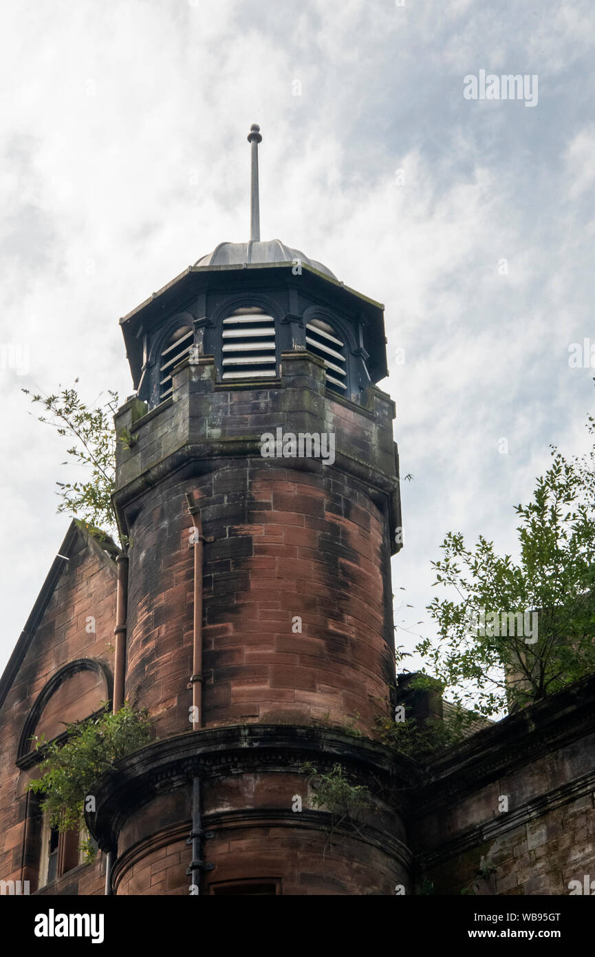 Paisley, Scotland, UK. 24th August 2019: Outside the former Royal ...