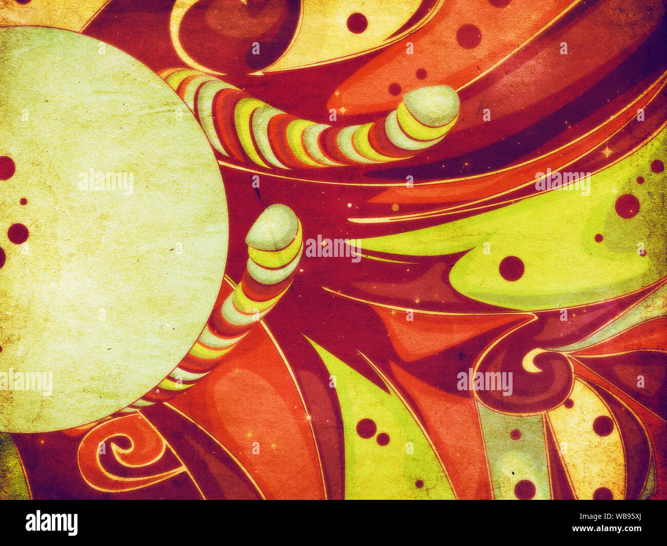 Grunge colorful candy background with funky elements Stock Photo - Alamy