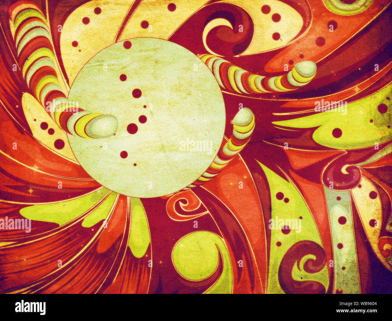 Grunge colorful candy background with funky elements Stock Photo - Alamy