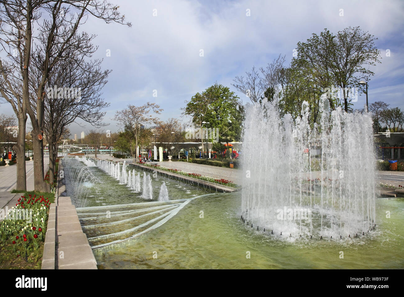Genclik park in Ankara. Turkey Stock Photo - Alamy