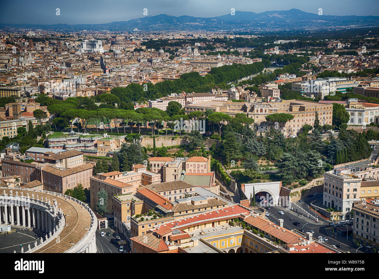 rome from above Stock Photo - Alamy