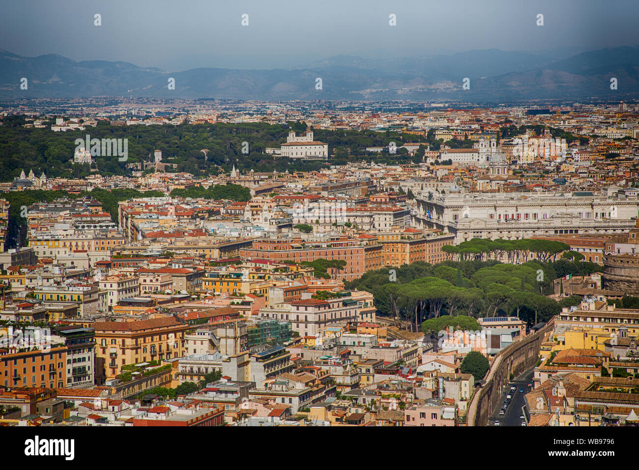 rome from above Stock Photo - Alamy
