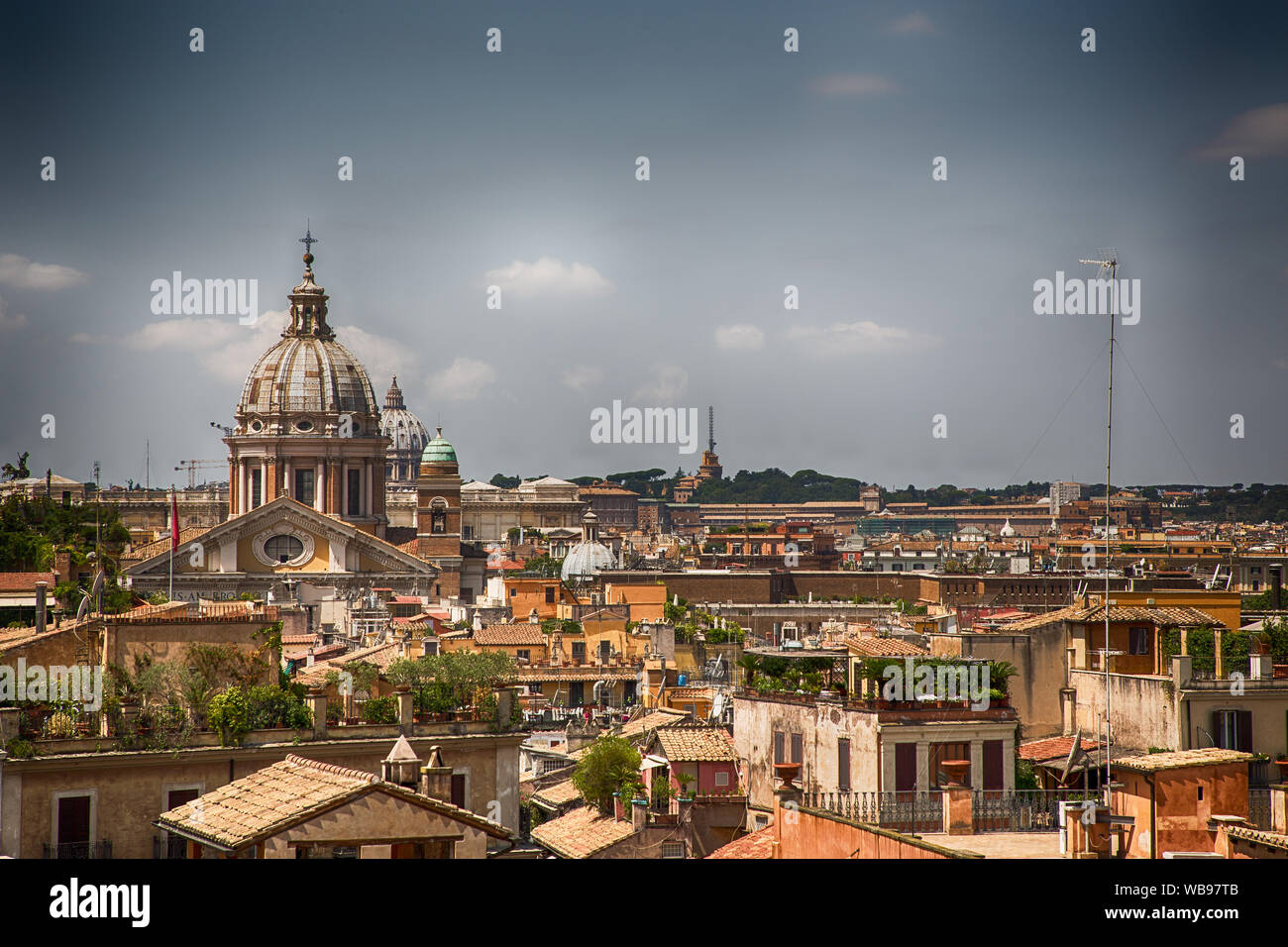 rome from above Stock Photo - Alamy