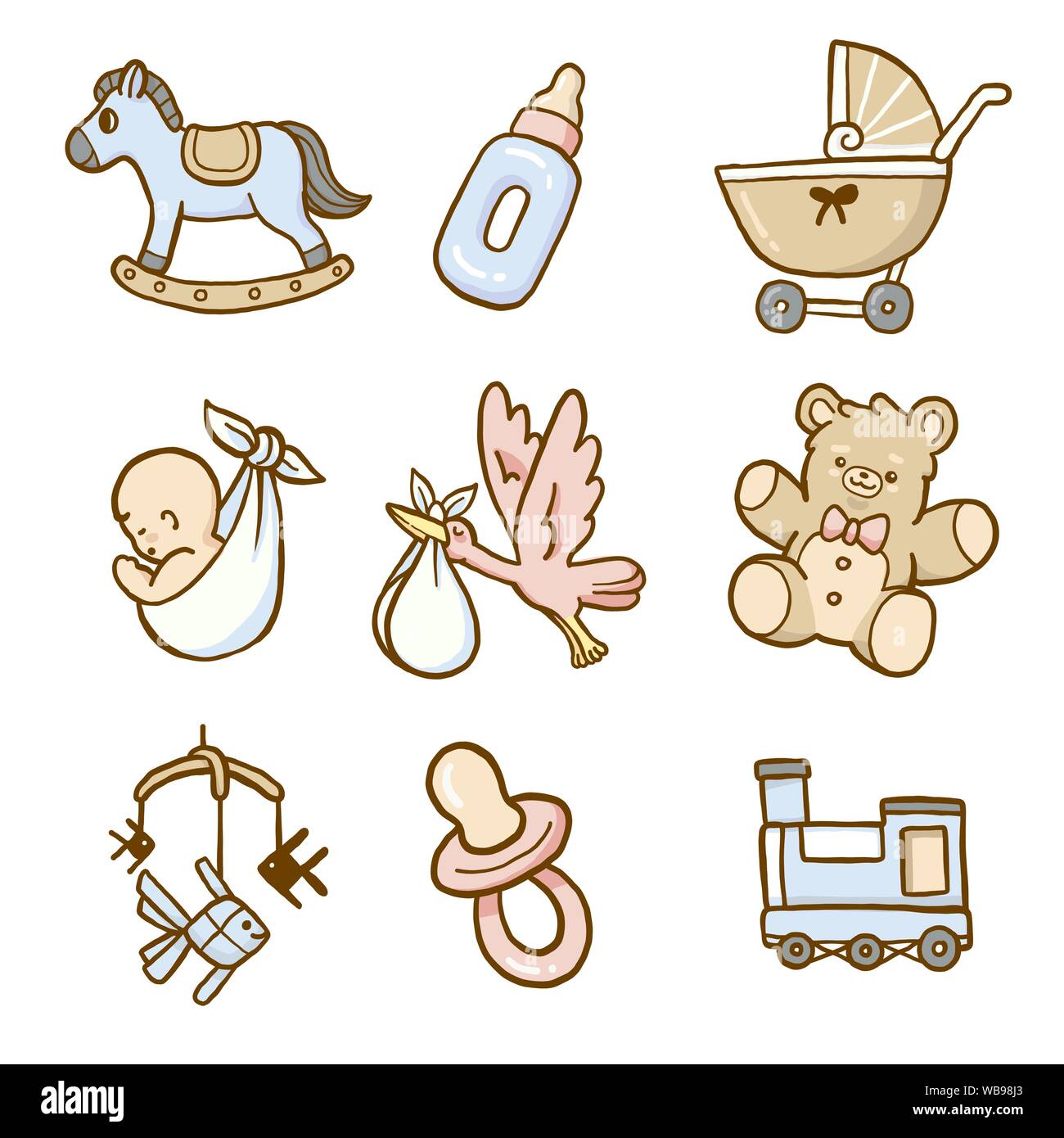 New Born Vector Vectors High Resolution Stock Photography and Images ...