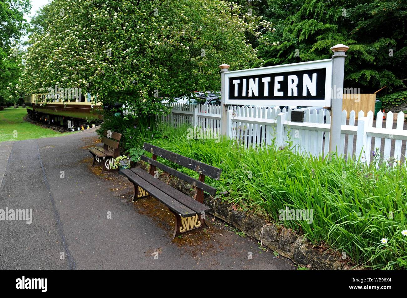 Old station tintern hi-res stock photography and images - Alamy