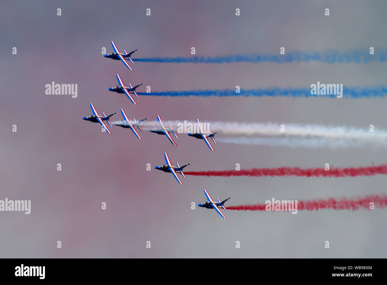 Patrouille de France French Display Team Stock Photo - Alamy