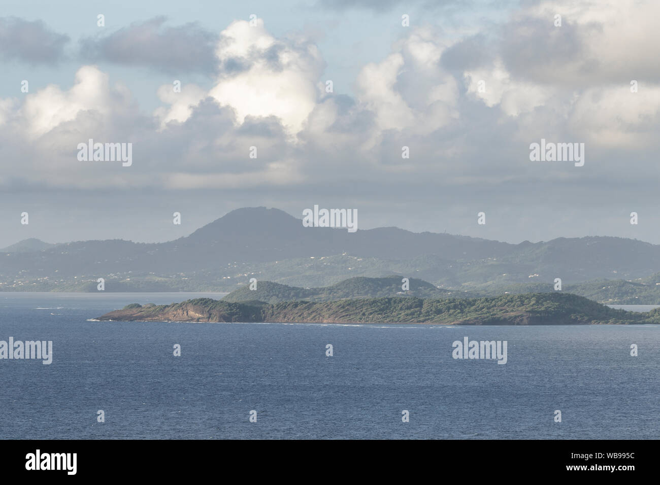The tropical island paradise of Martinique Stock Photo - Alamy
