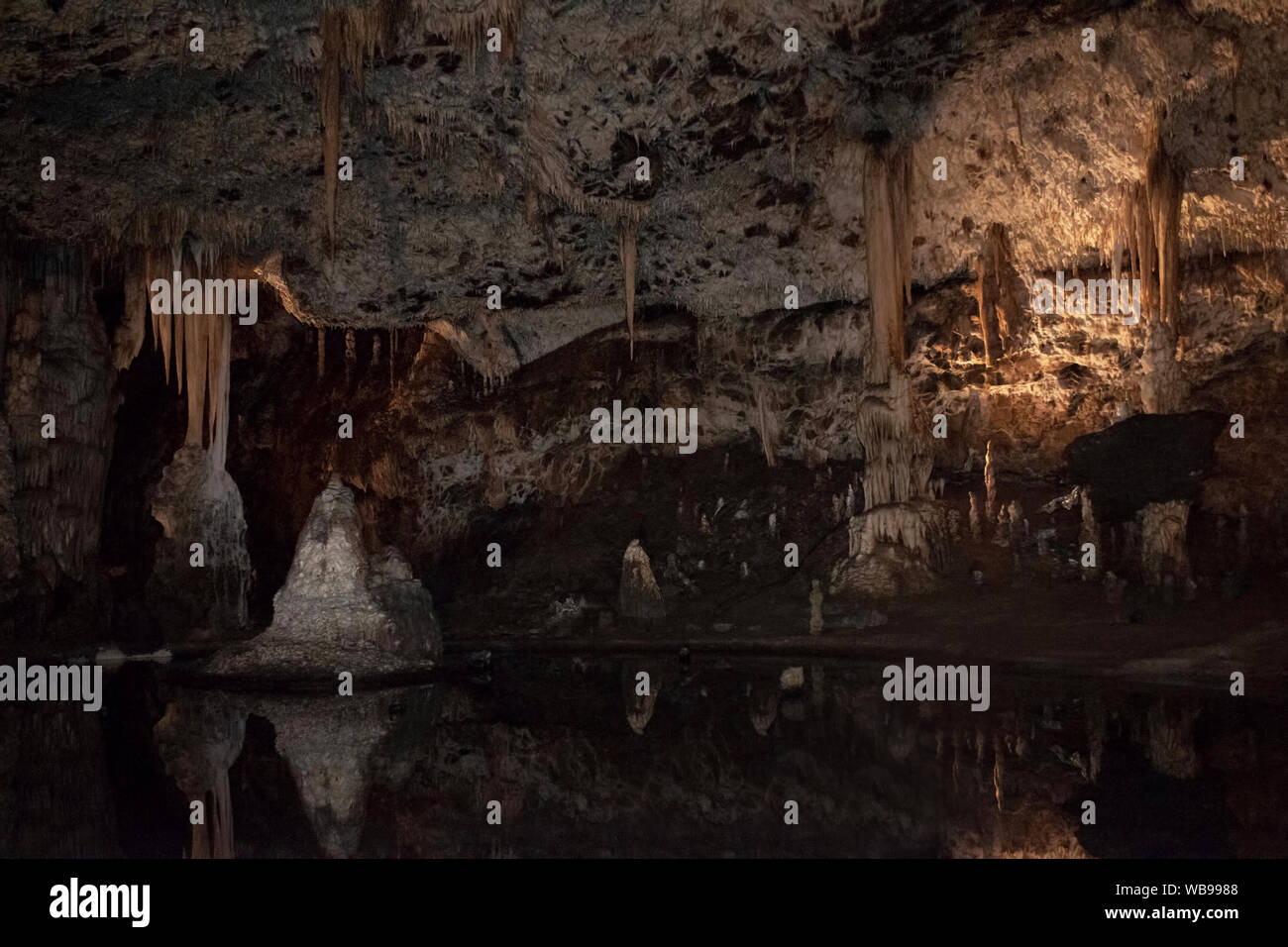 Punkva Caves, an epic cave system with many cave formations like ...