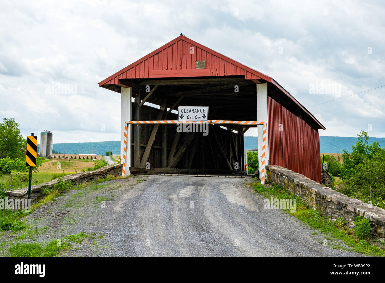 Hayes covered bridge hi-res stock photography and images - Alamy