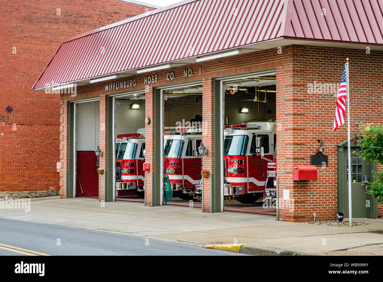 Pennsylvania fire station hi-res stock photography and images - Alamy