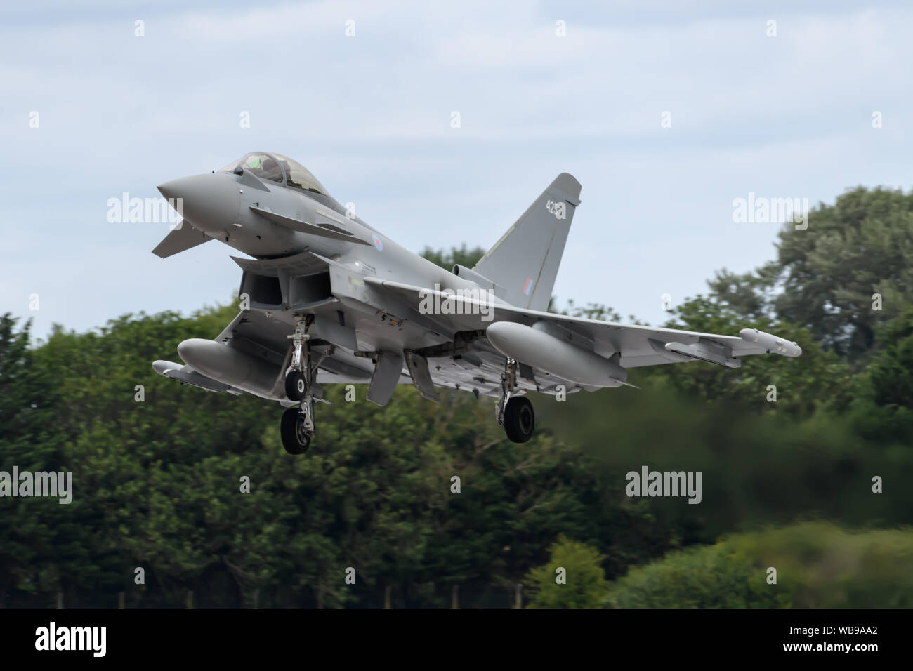 Eurofighter Typhoon Jet Aircraft Stock Photo - Alamy