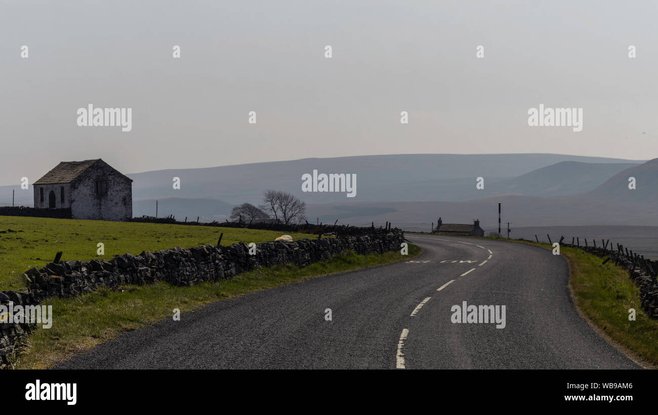 Countryside road in England Stock Photo - Alamy