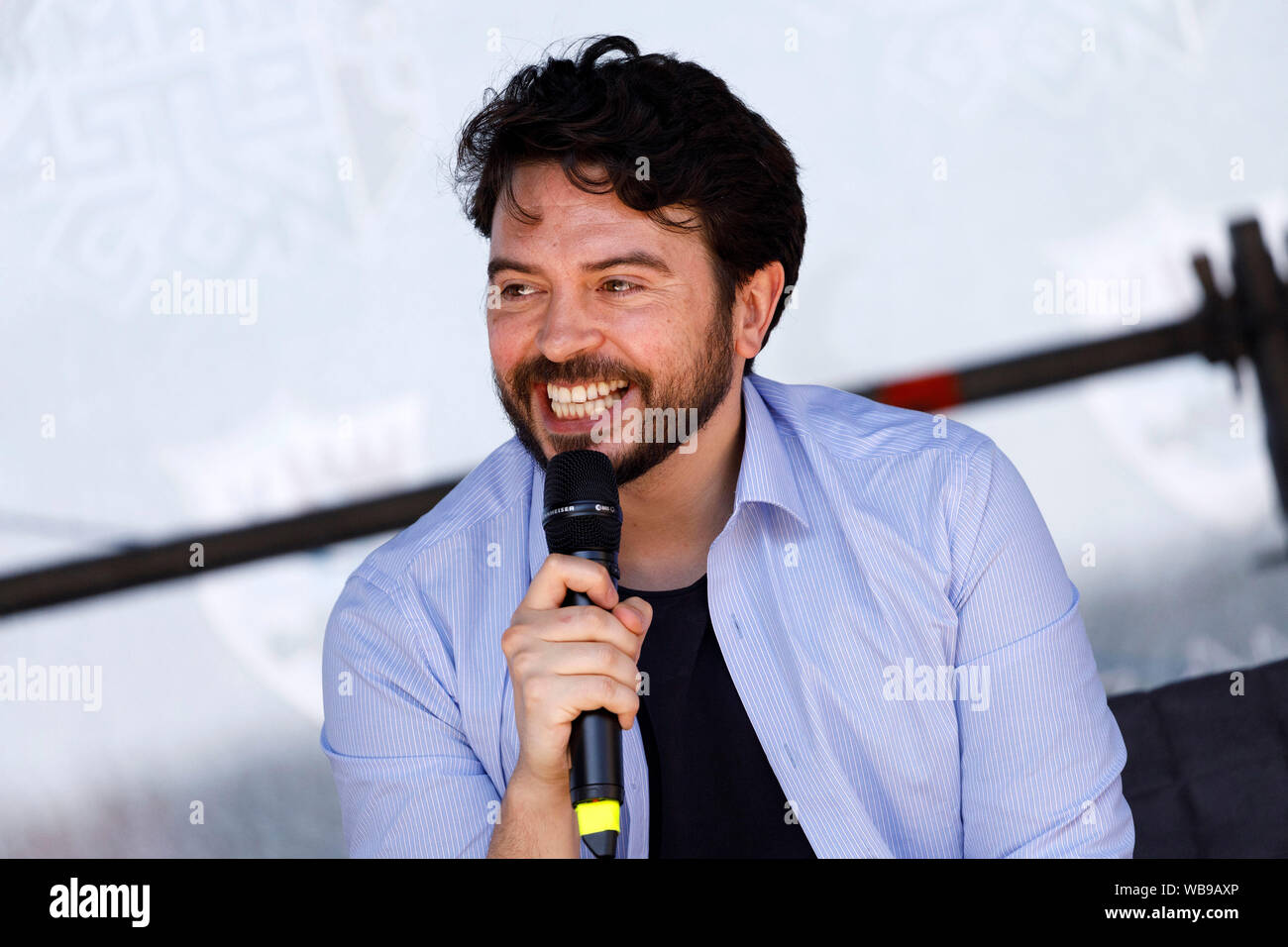 Ryan Gage at the 1st German Castle Con at Schloss Burg an der Wupper ...