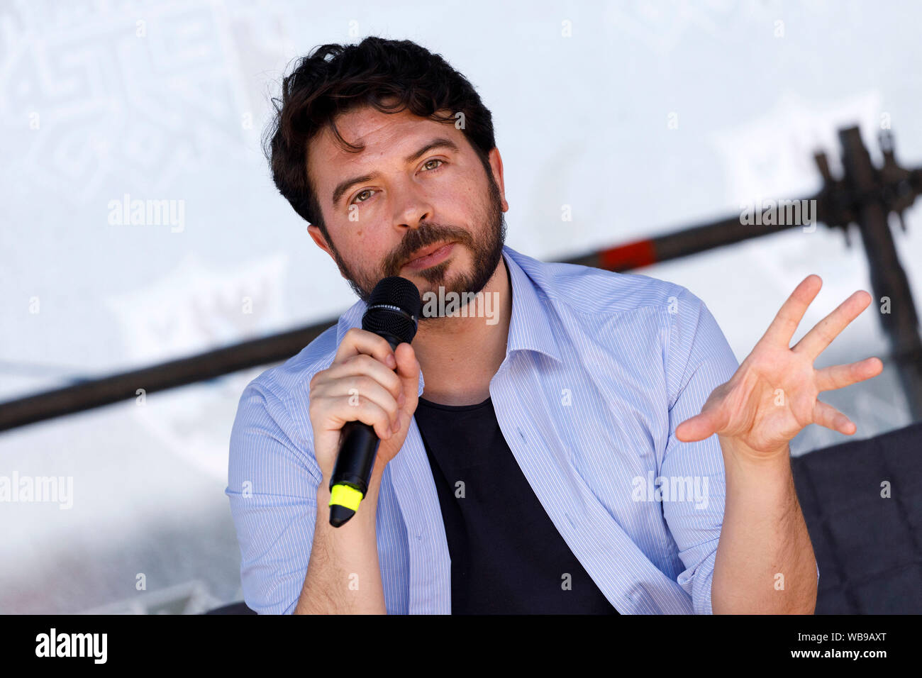 Ryan Gage at the 1st German Castle Con at Schloss Burg an der Wupper ...