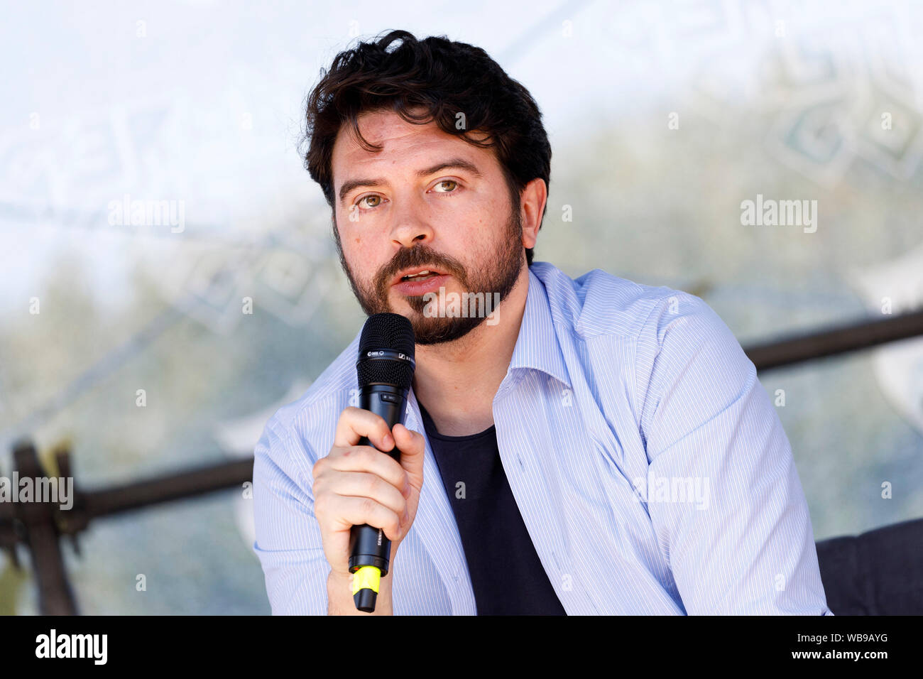 Ryan Gage at the 1st German Castle Con at Schloss Burg an der Wupper ...