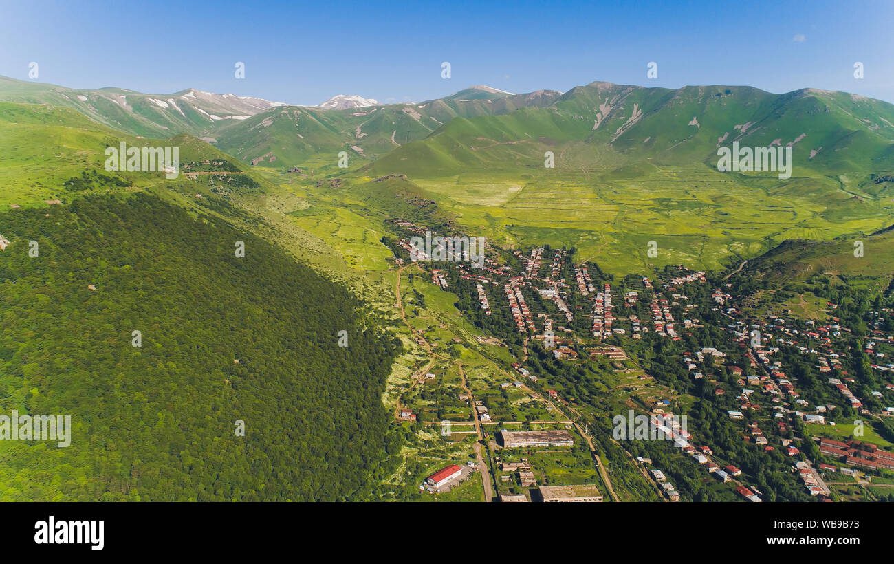 Goris town Syunik Region, Armenia. View from the hill Stock Photo - Alamy