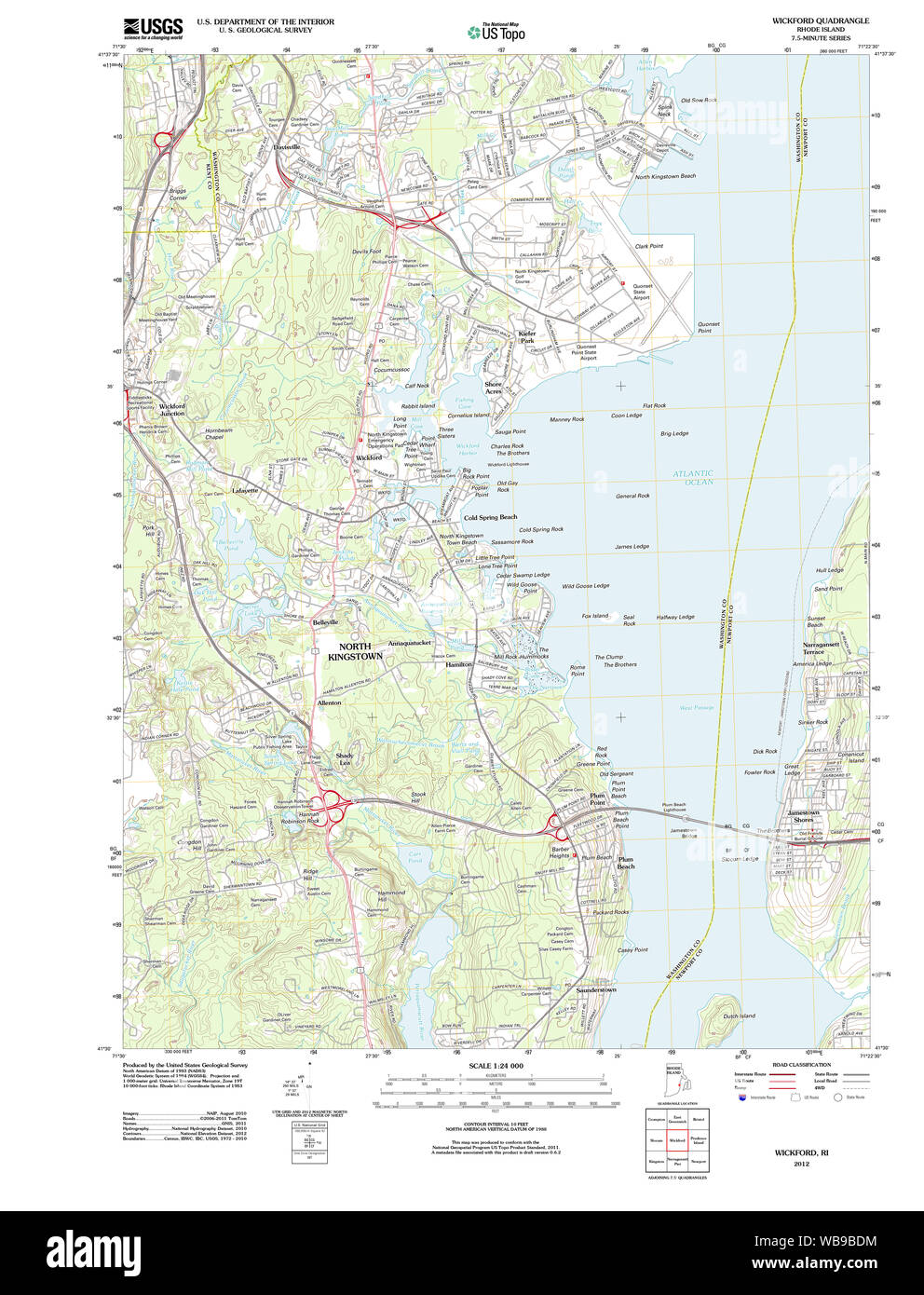 Wickford rhode island Cut Out Stock Images & Pictures - Alamy