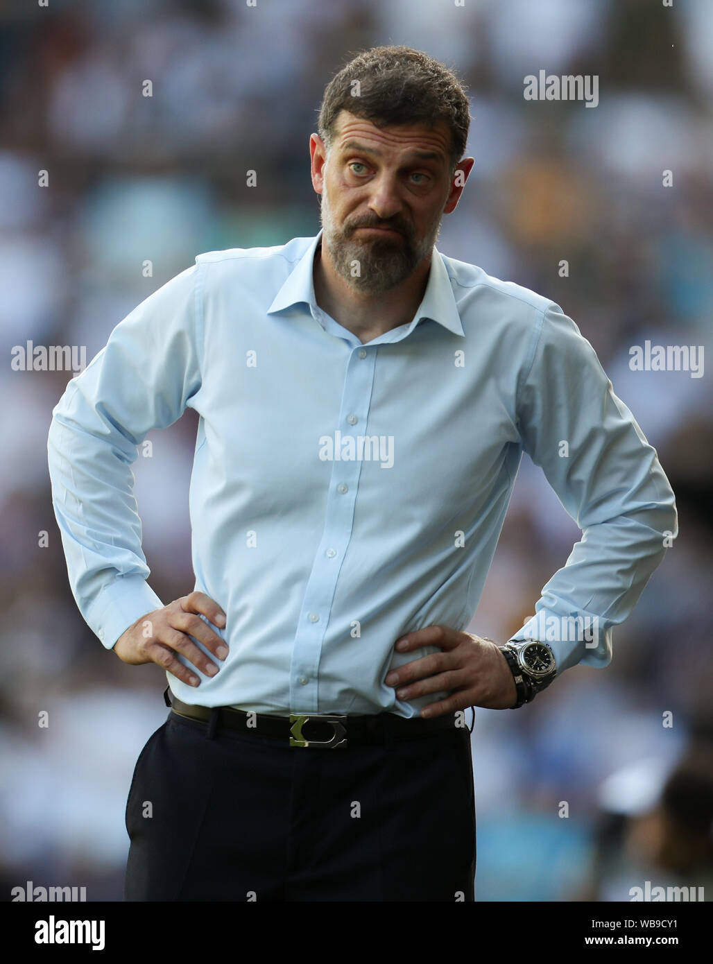 West Bromwich Albion manager Slaven Bilic during the Sky Bet ...