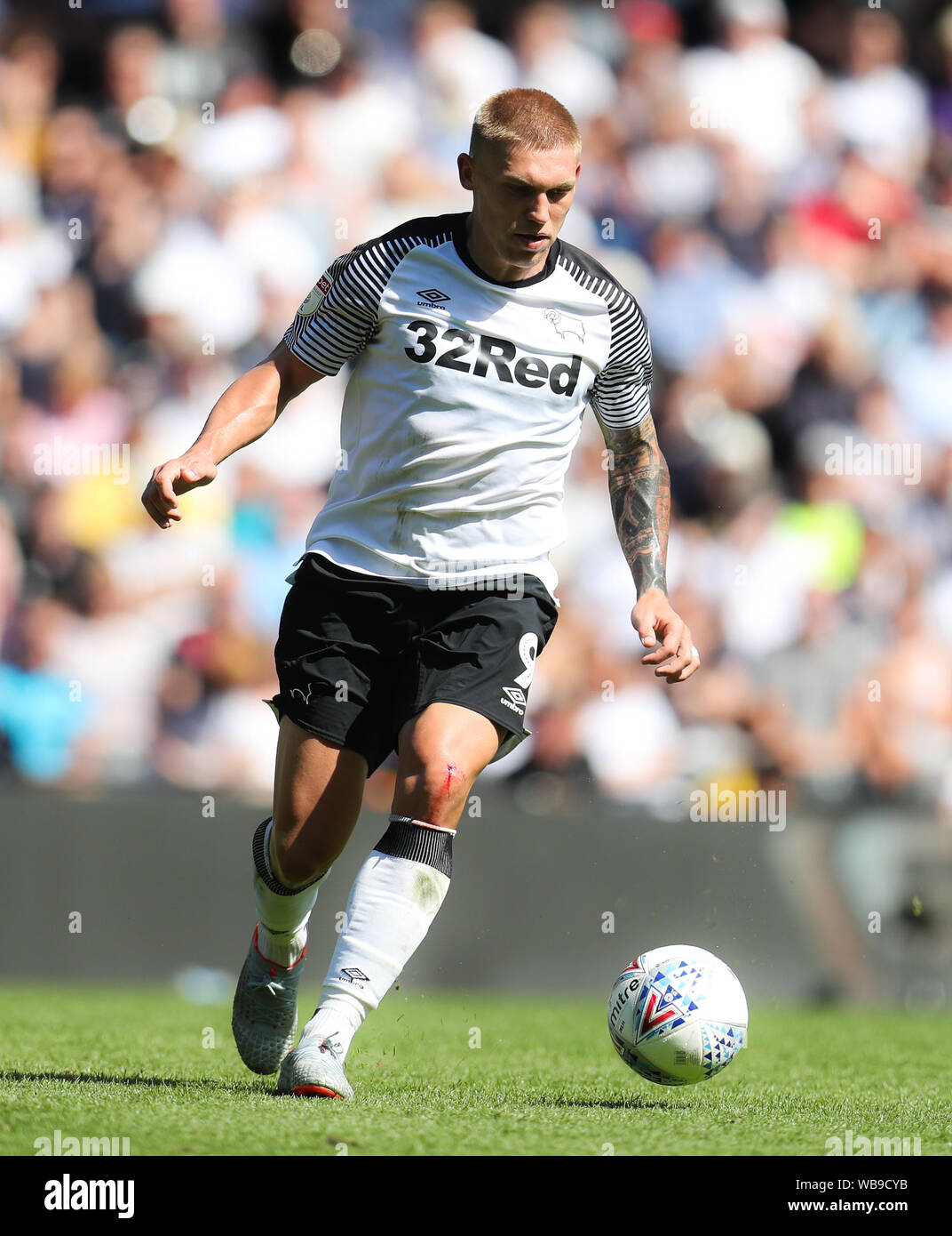 Derby County's Martyn Waghorn during the Sky Bet Championship match at ...