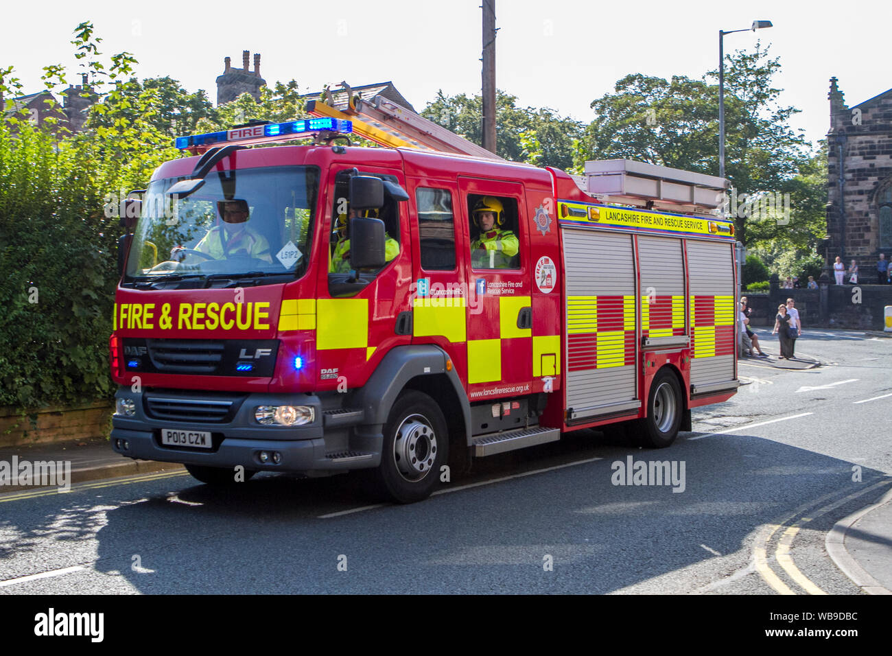 Lancashire fire and rescue service hi-res stock photography and images ...