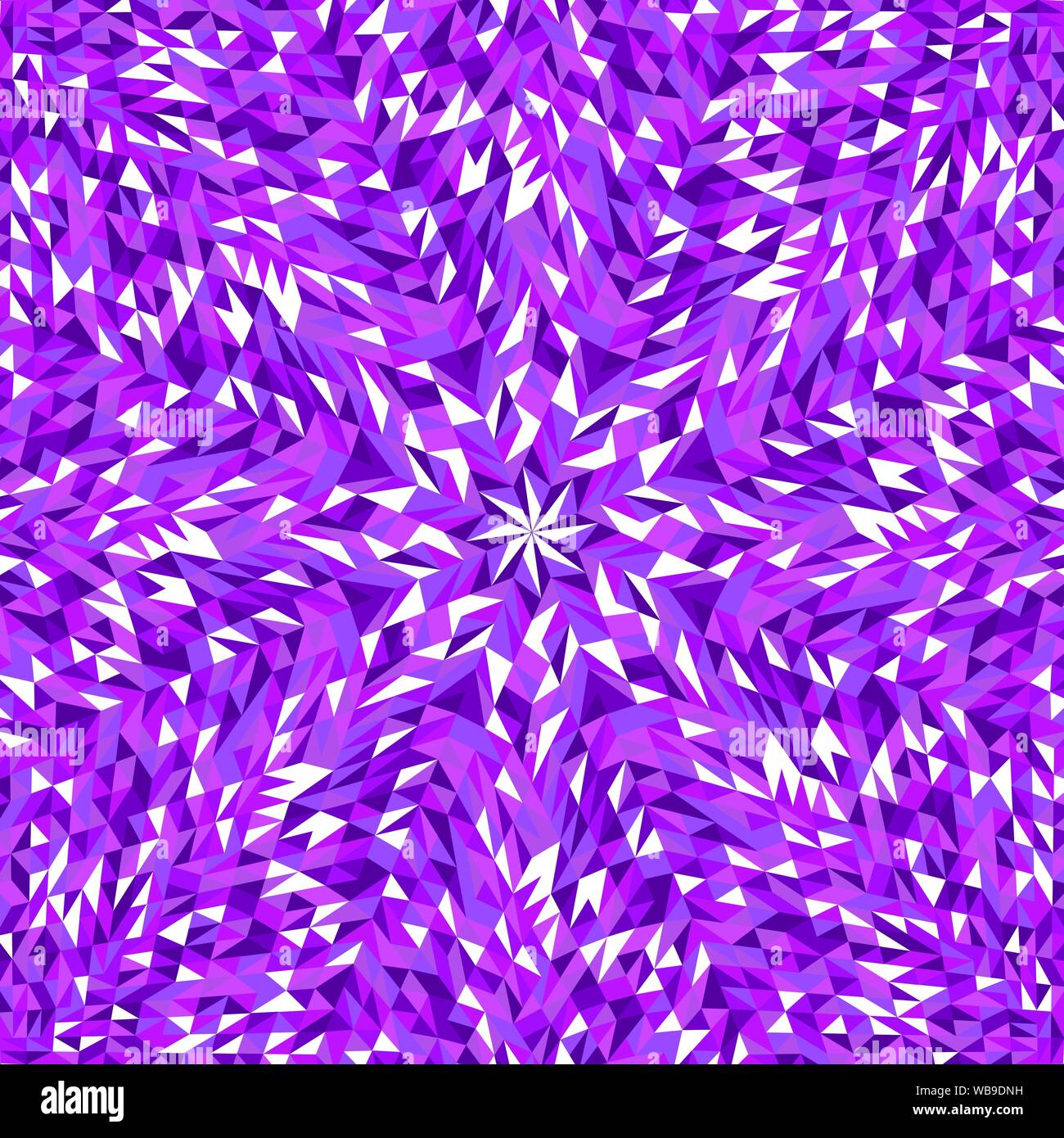 Abstract Dynamic Tile Pattern Background Polygonal Circular Vector Graphic Stock Vector Image