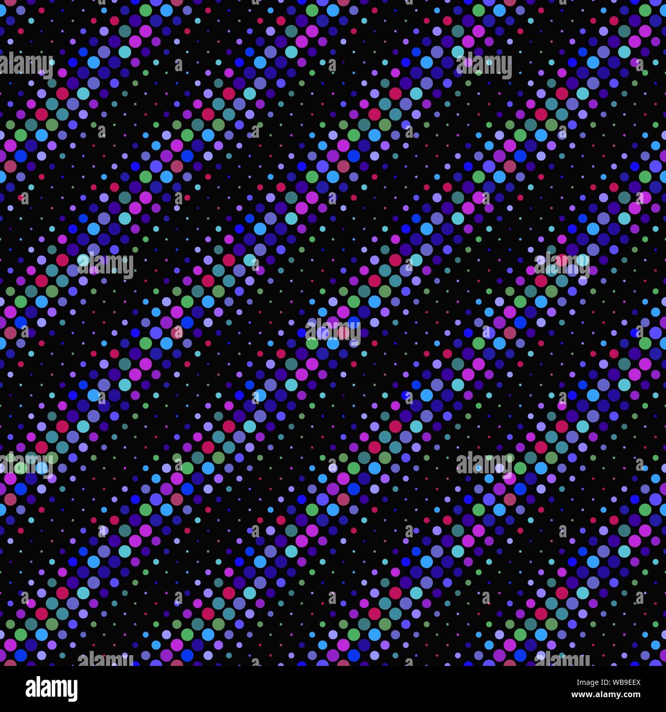 Abstract seamless geometrical multicolor dot pattern background ...