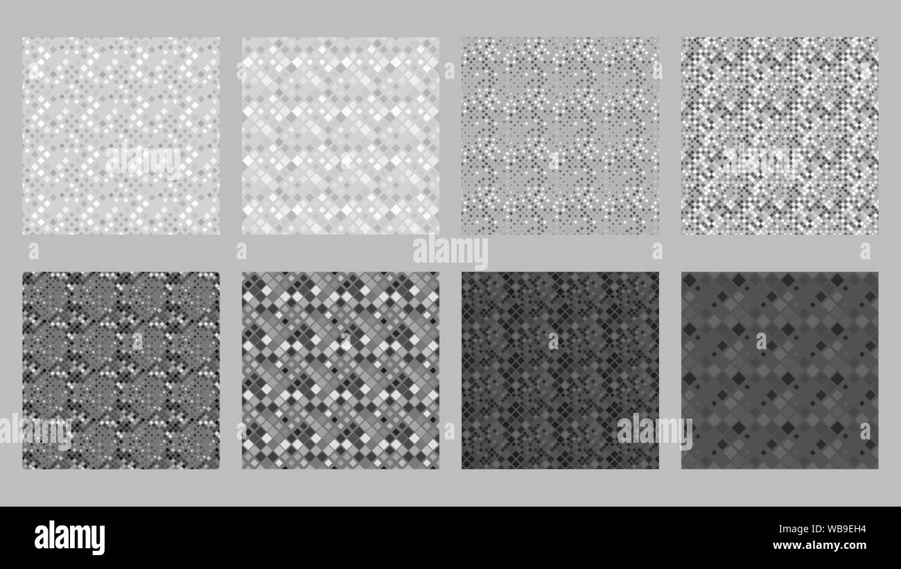 Geometrical diagonal square pattern background collection - abstract vector designs Stock Vector ...