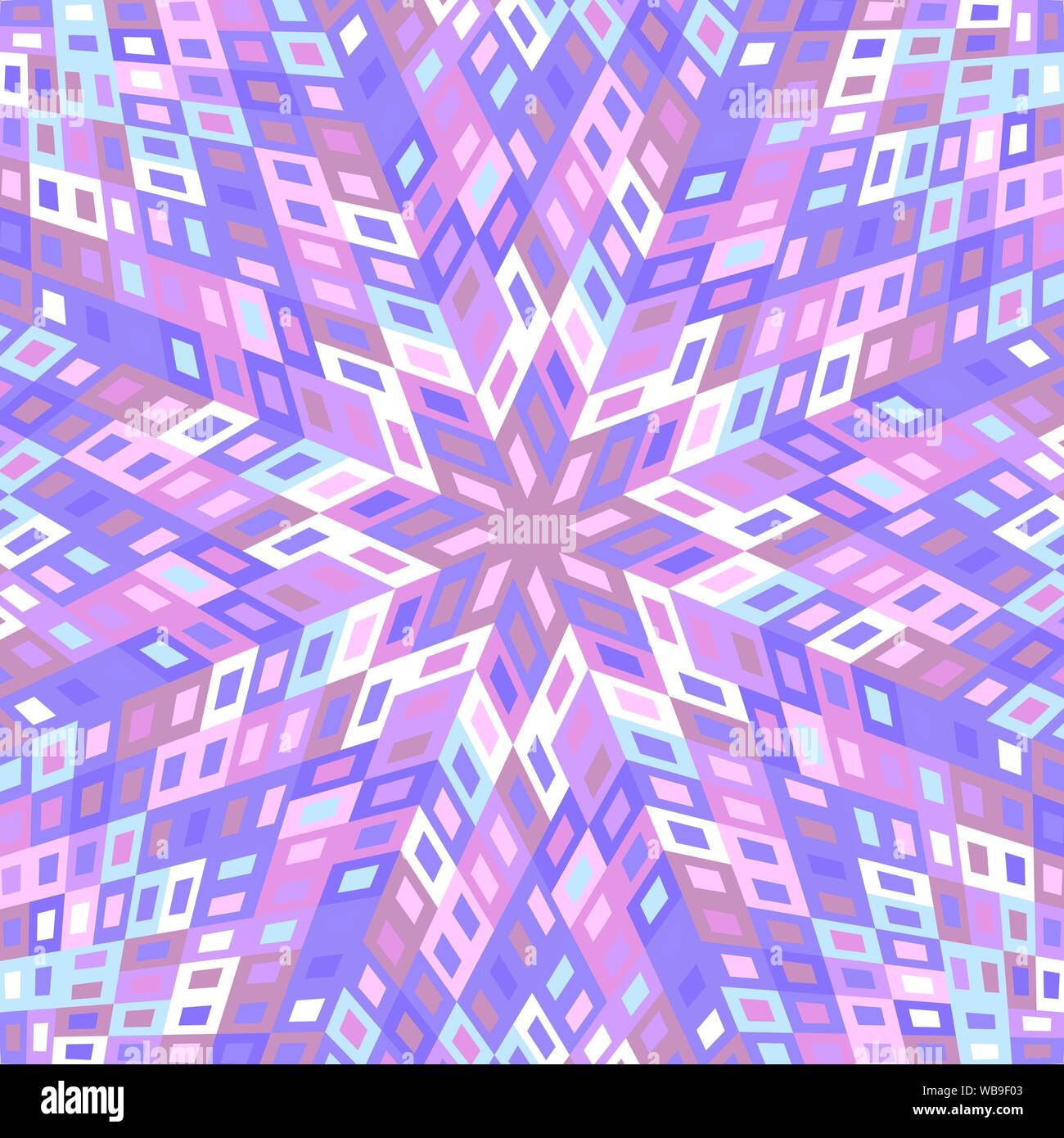 Abstract round pattern background - colorful psychedelic hypnotic ...