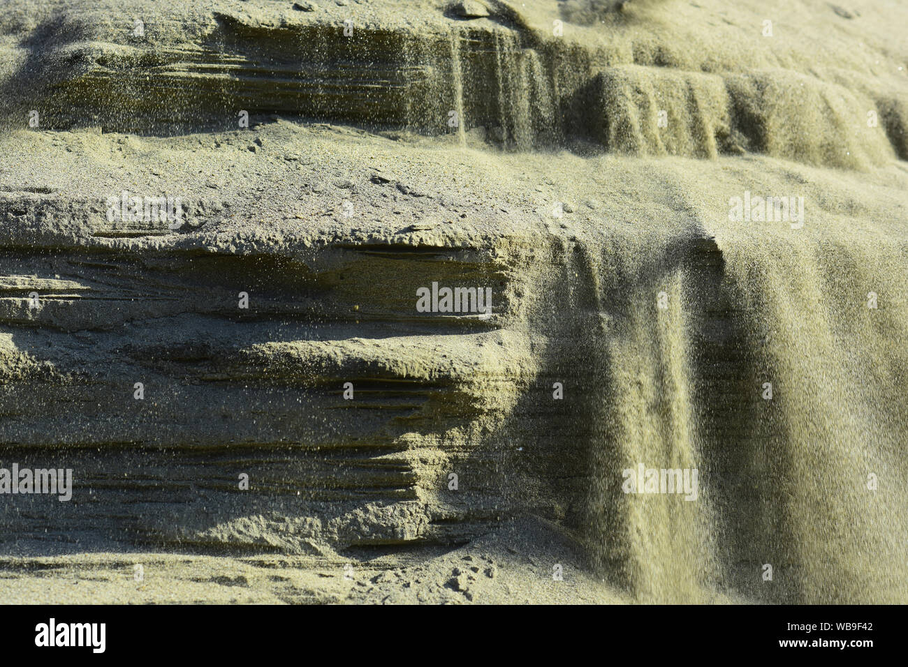 Mineral sand, building material, construction Minerals and mining Stock ...