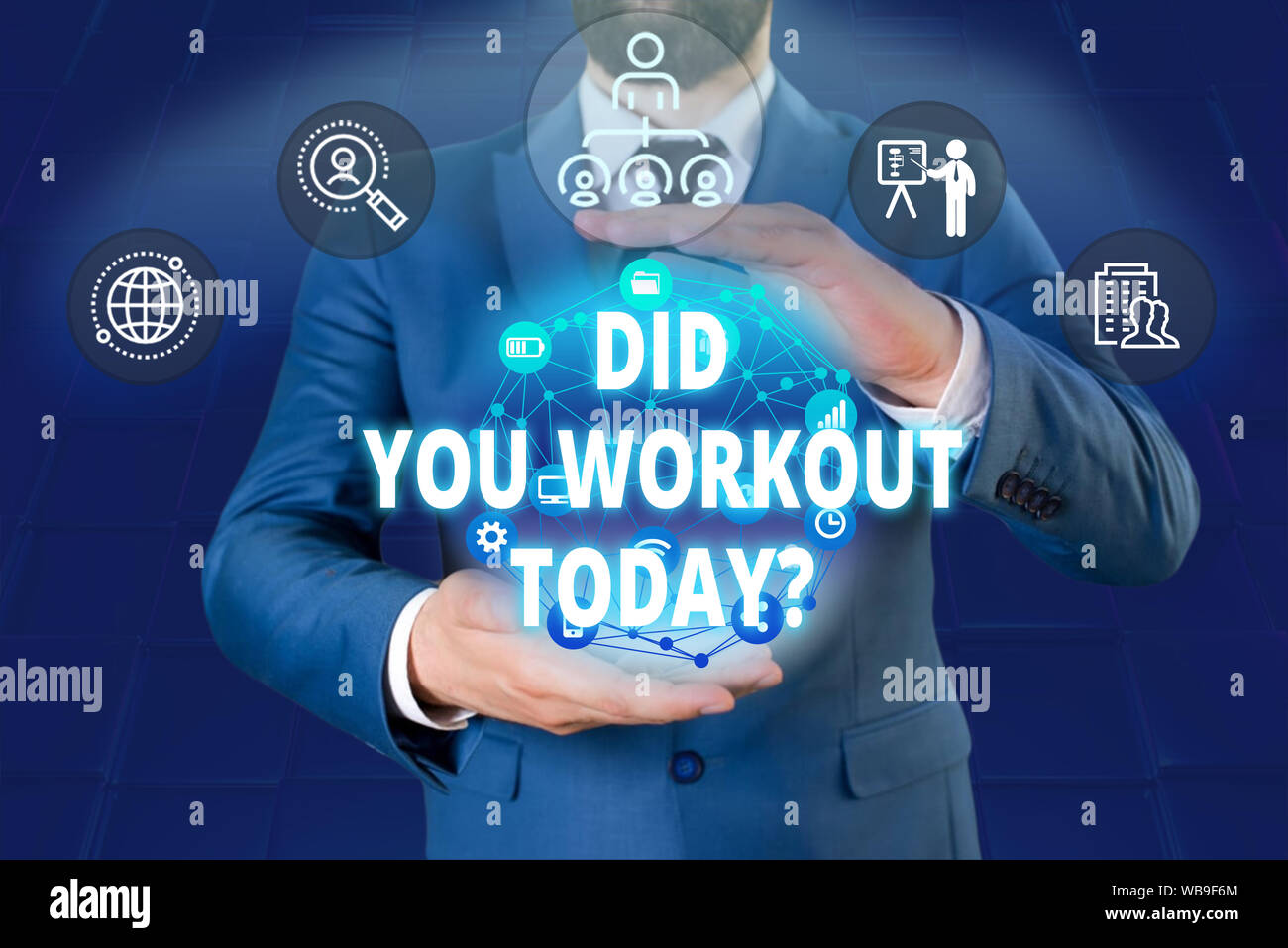 Writing note showing Did You Workout Today. Business concept for asking ...