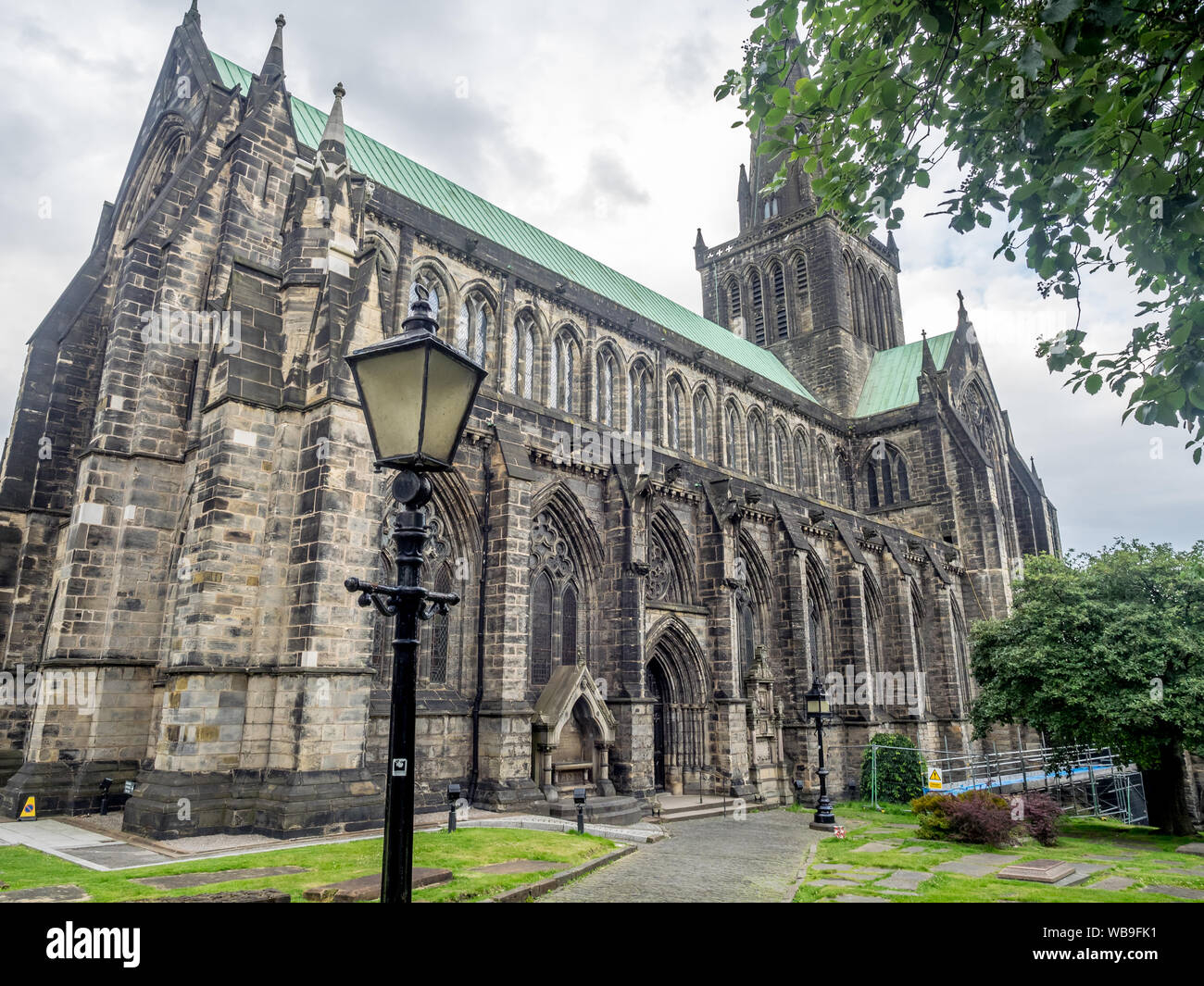 Gothic architecture of Glasgow cathedral Scotland, UK Stock Photo - Alamy
