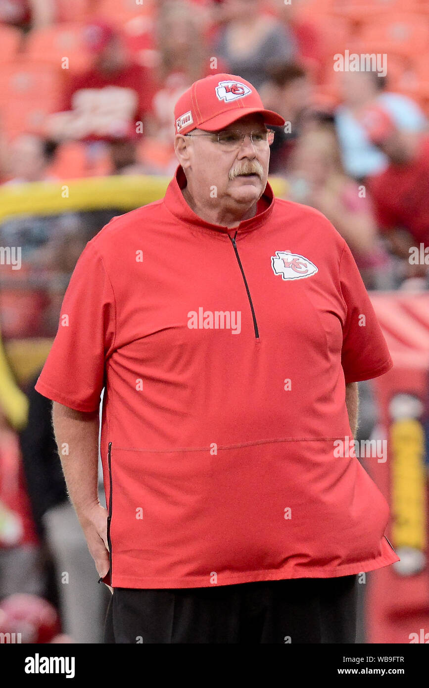 Aug 24, 2019: During pregame warm-ups head coach Andy Reed of the ...