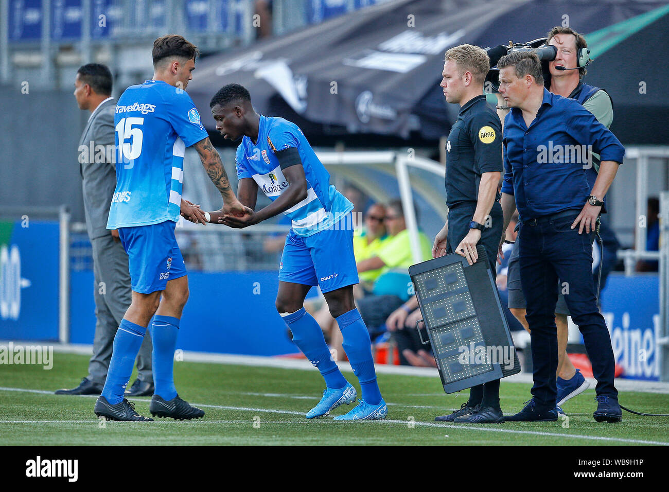 Zwolle, Netherlands. 25th Aug, 2019. ZWOLLE, 25-08-2019, MAC3PARK ...